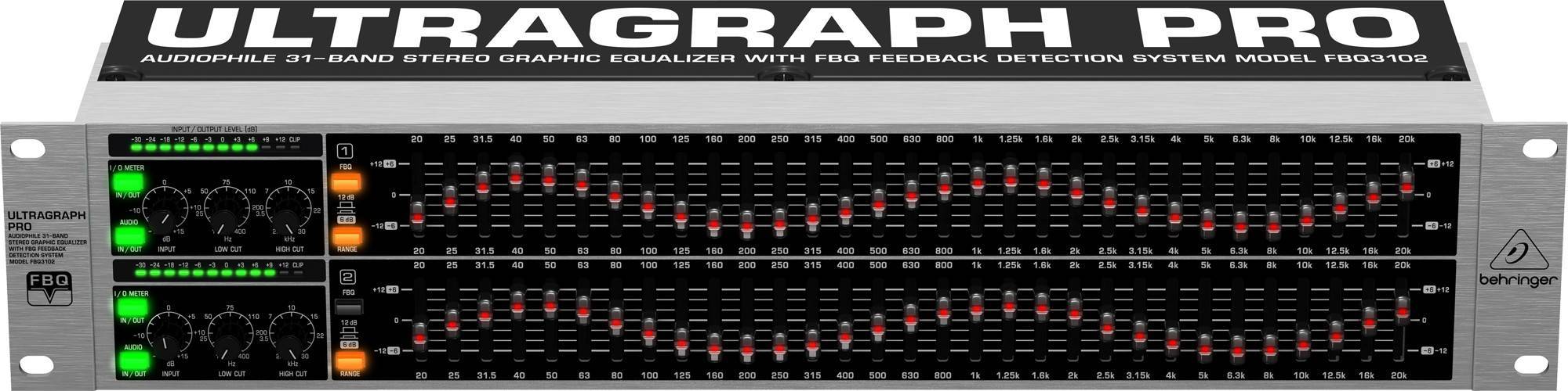 Еквалайзер BEHRINGER FBQ3102 HD ULTRAGRAPH PRO купити у Києві FBQ3102HD ...