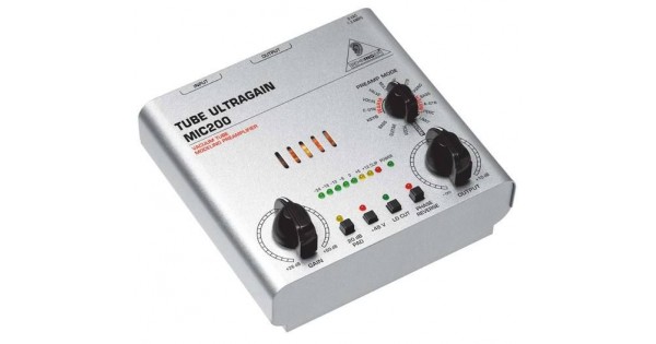 Мікрофонний підсилювач Behringer Tube Ultragain MIC200 у Дніпрі купити ...