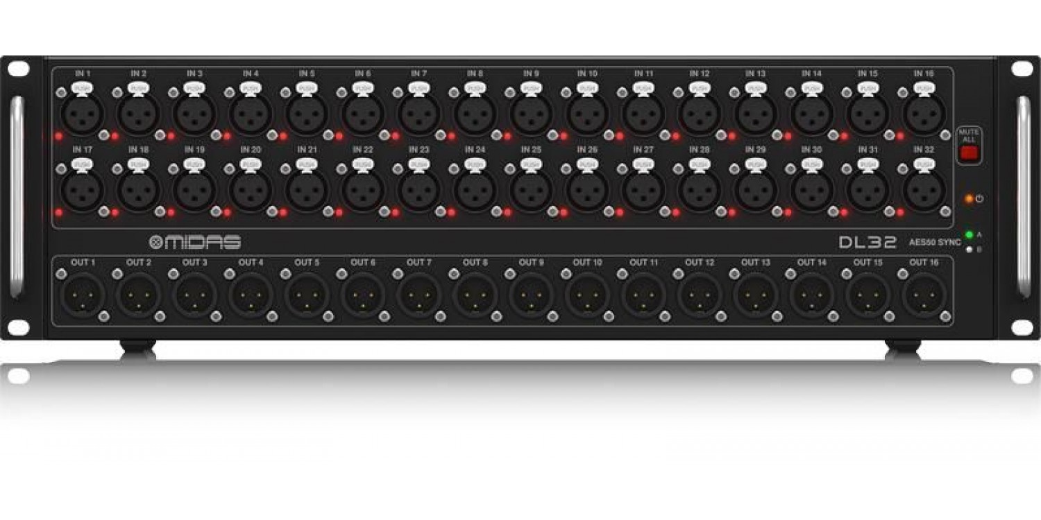 Микрофонный предусилитель Midas DL32 купить в Киеве DL32 с доставкой